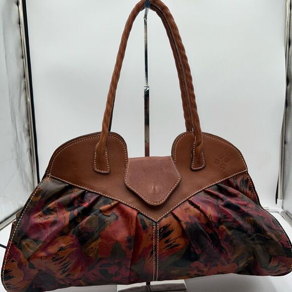 Patricia Nash | Bags | Patricia Nash Lione Satchel Spring Multi | Poshmark